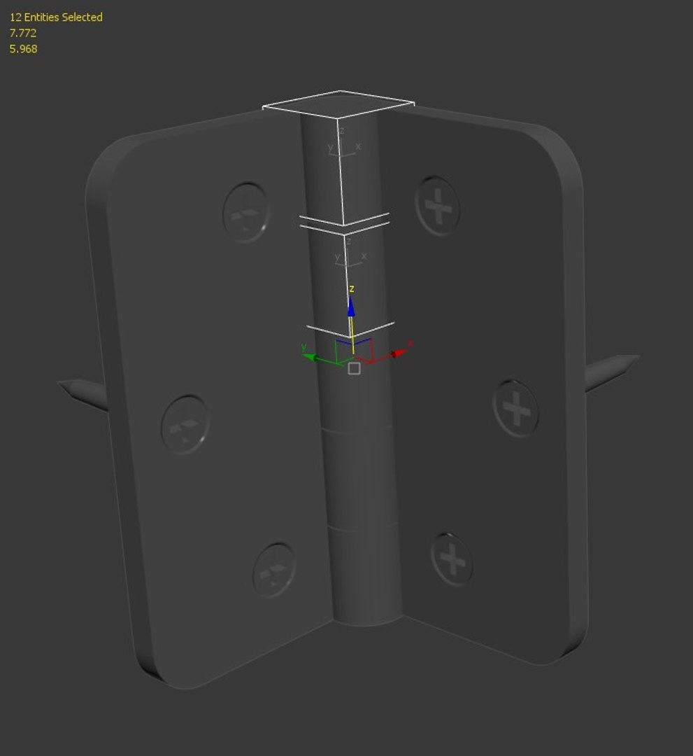 Hinge Realistic Door 3D Model - TurboSquid 1334284