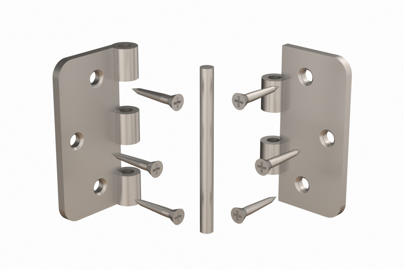 Hinge Realistic Door 3D Model - TurboSquid 1334284