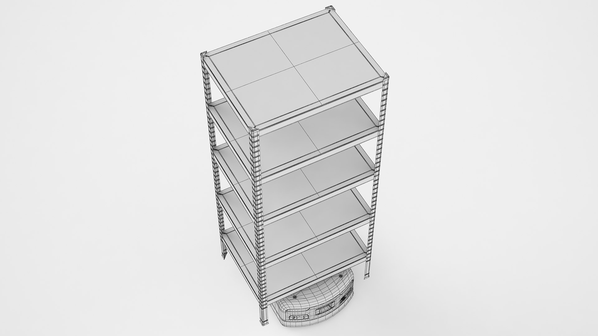 Storage Rack Warehouse 3D Model - TurboSquid 1654218