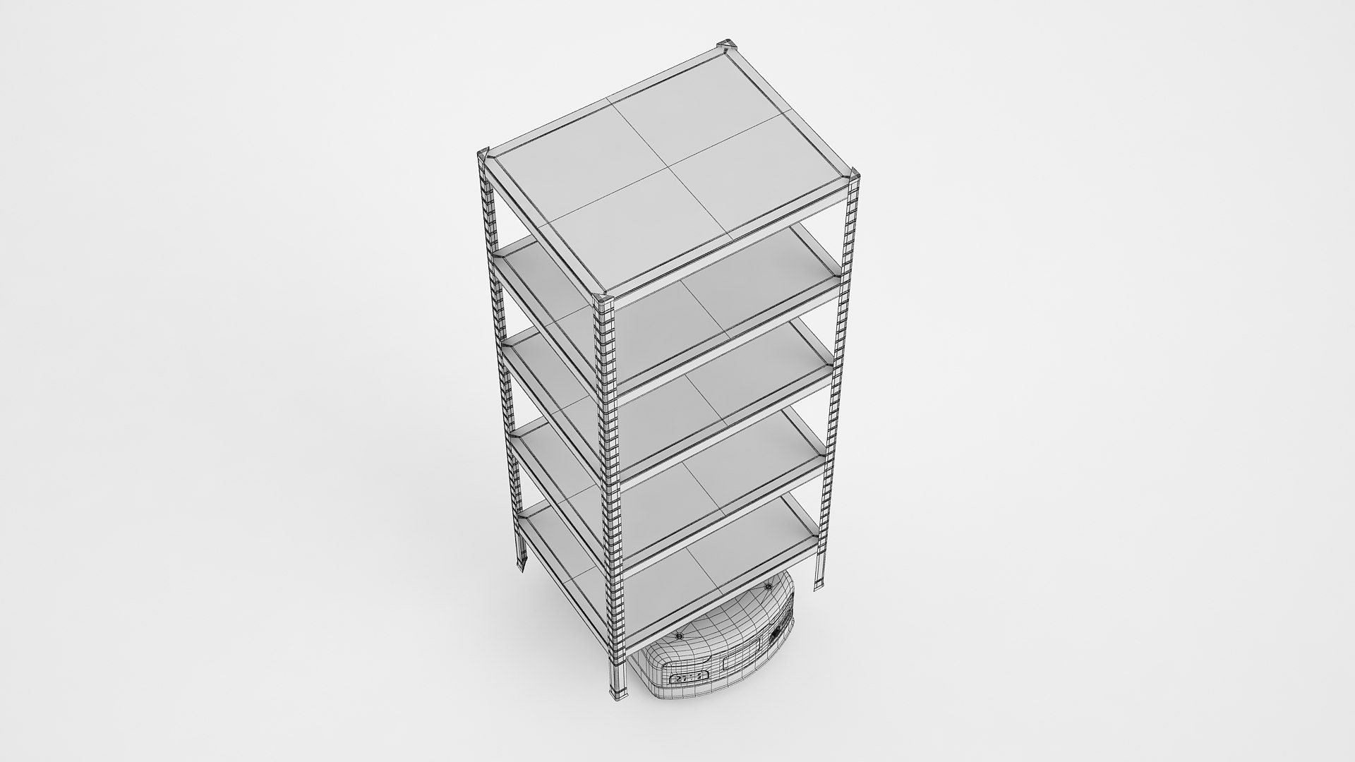 Storage Rack Warehouse 3D Model - TurboSquid 1654218