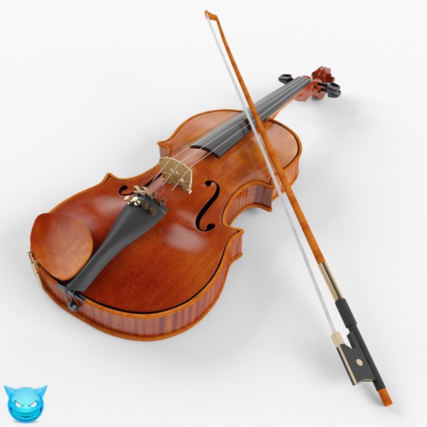 modelo 3d Violín y arco - TurboSquid 752493