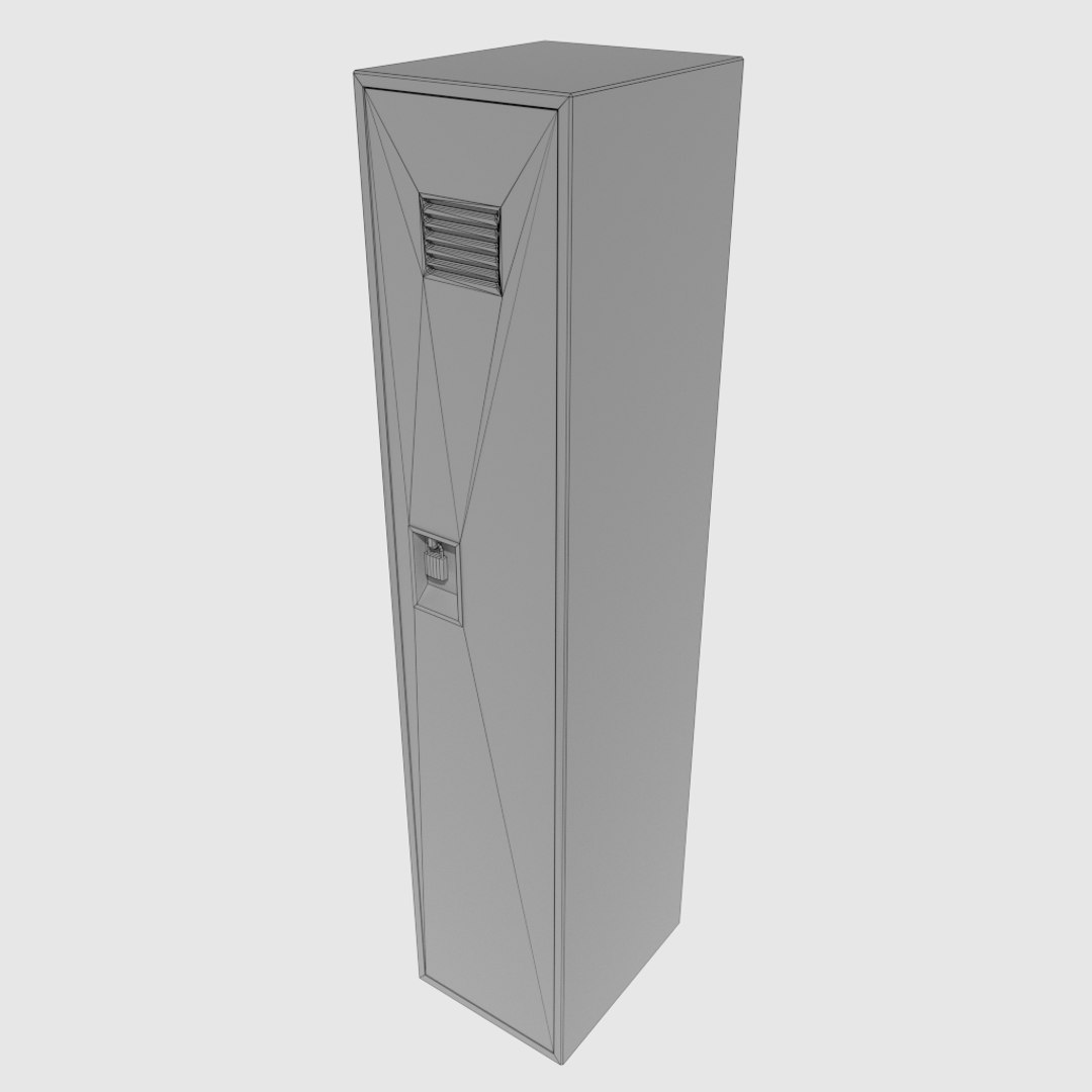 old rusty locker 3ds