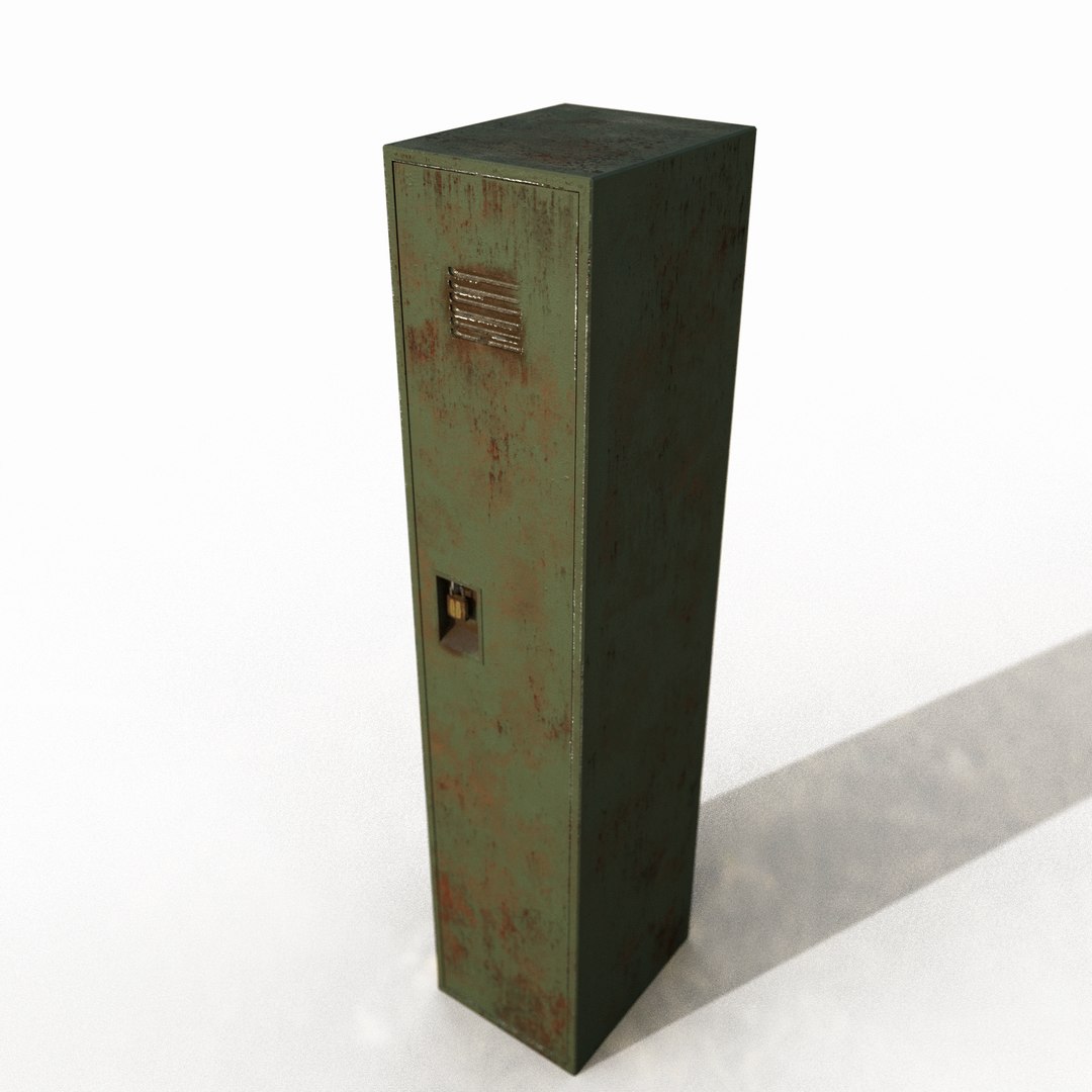 old rusty locker 3ds