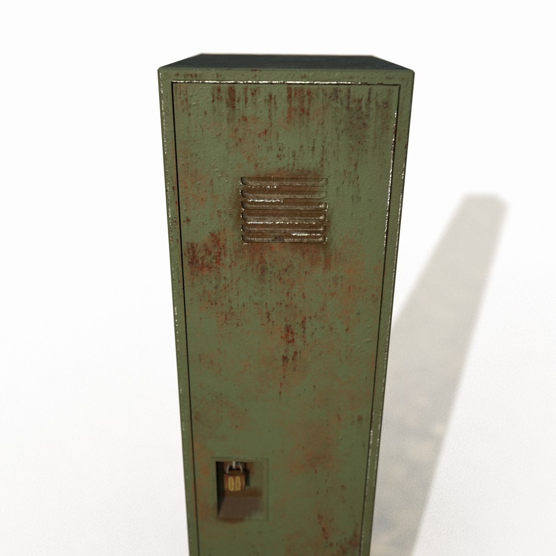 old rusty locker 3ds