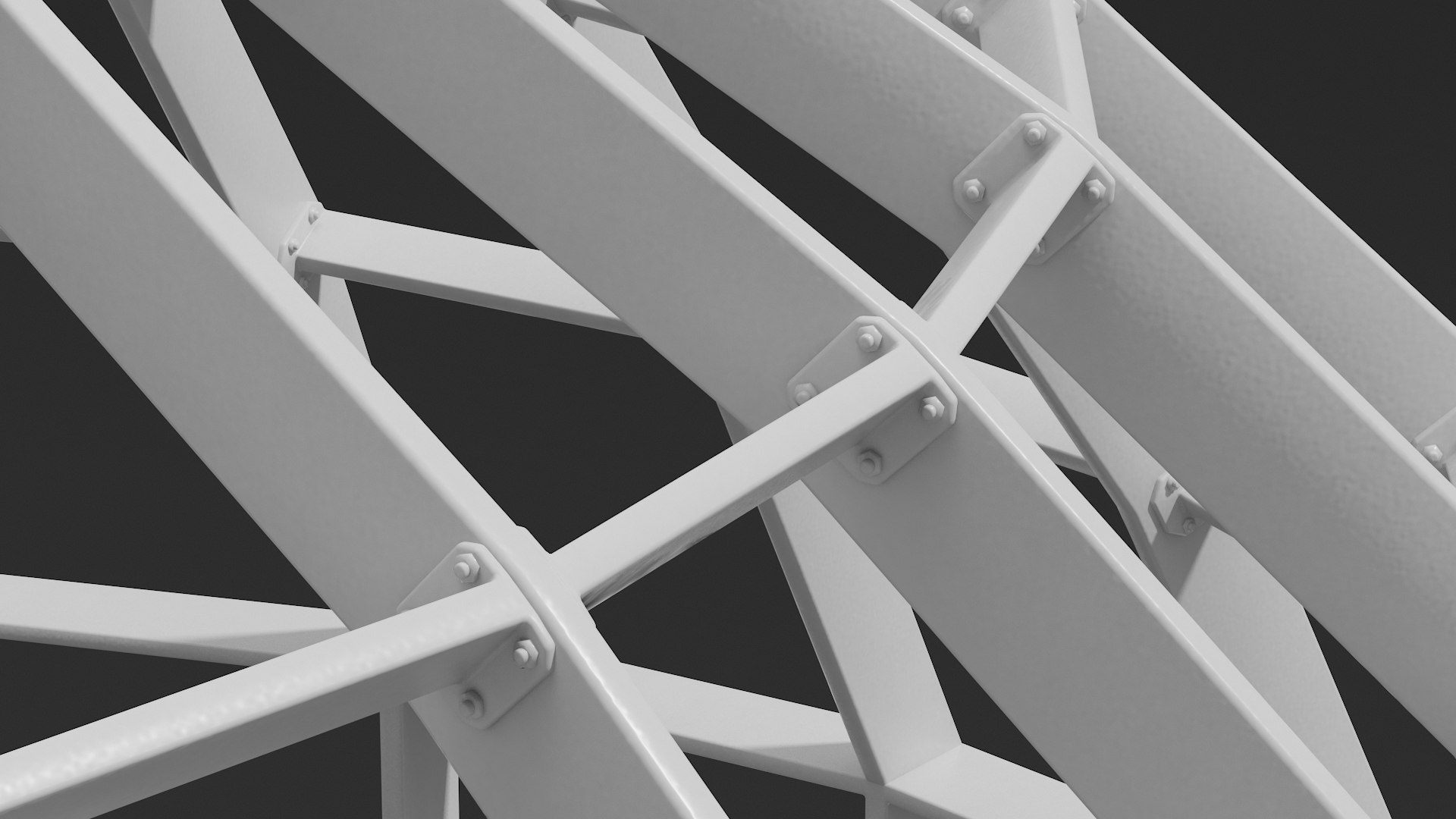 Steel Dome Structure 3D Model - TurboSquid 2099663