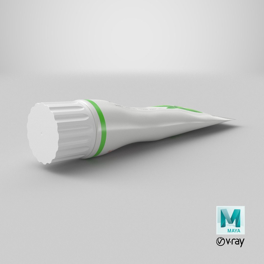 3D Model Toothpaste - TurboSquid 2144057