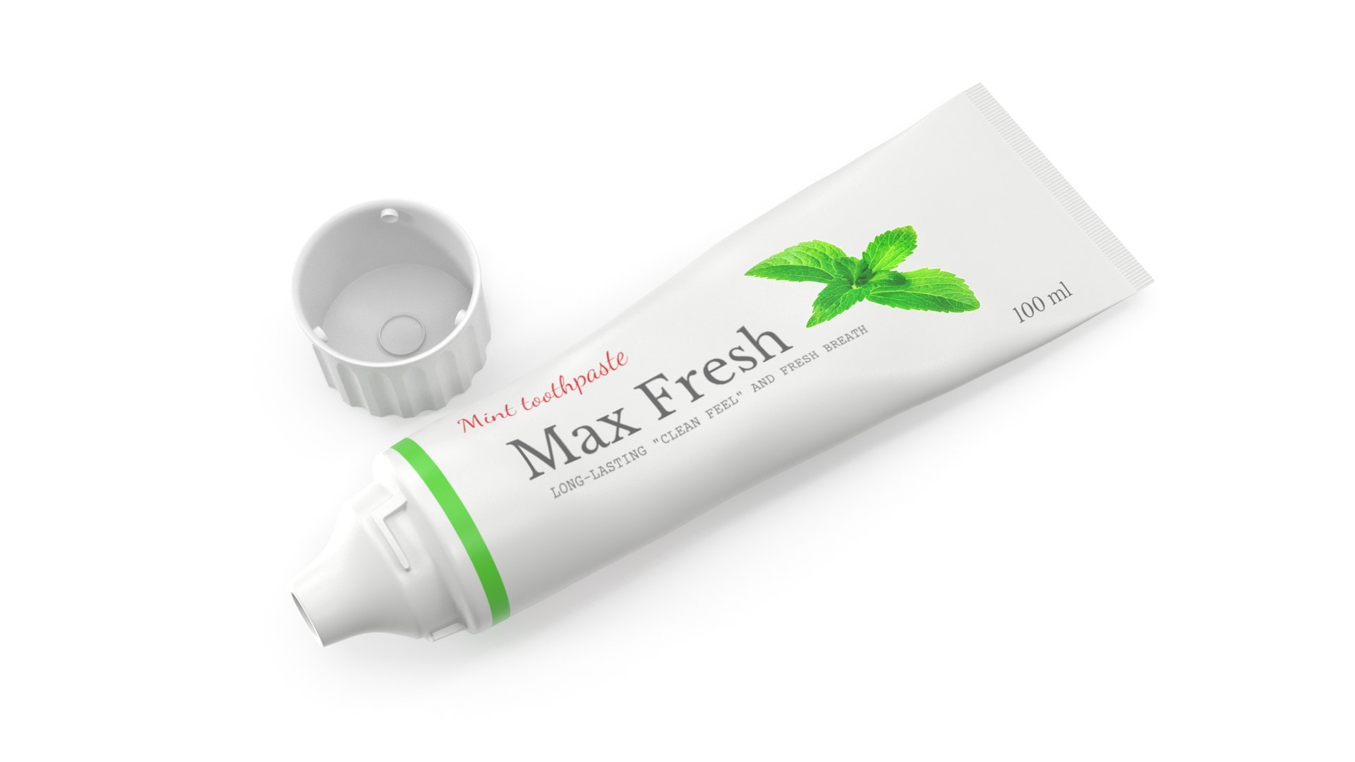 3D Model Toothpaste - TurboSquid 2144057