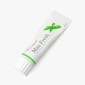 3D Toothpaste Models - Browse & Download Formats - TurboSquid