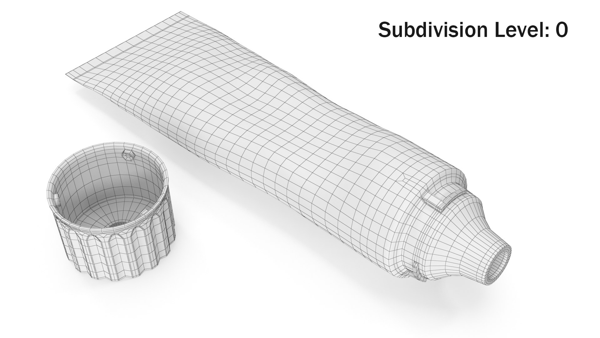 3D Model Toothpaste - TurboSquid 2144057