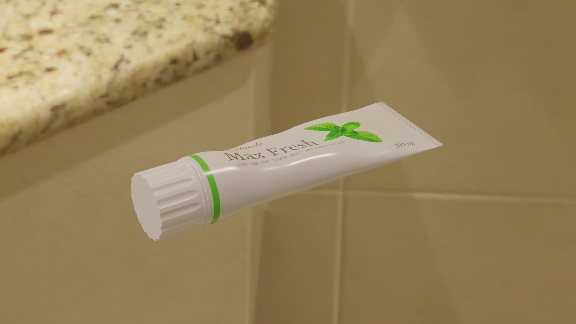 3D Model Toothpaste - TurboSquid 2144057