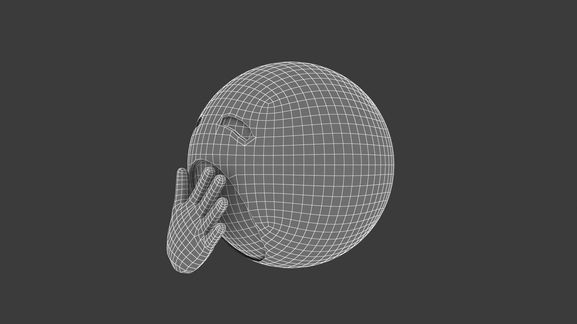 Apple Yawning Face Model - TurboSquid 1778736