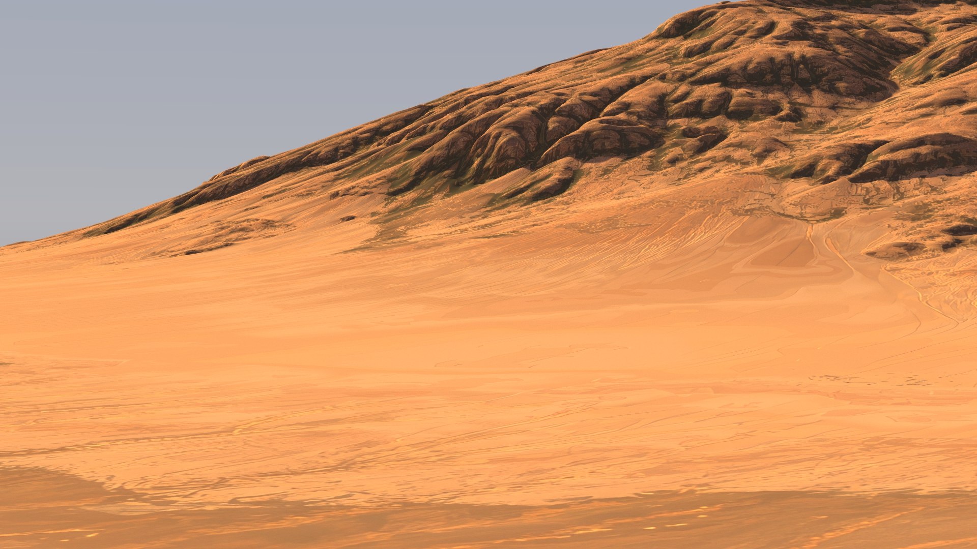 3D Desert Hill - TurboSquid 2258364