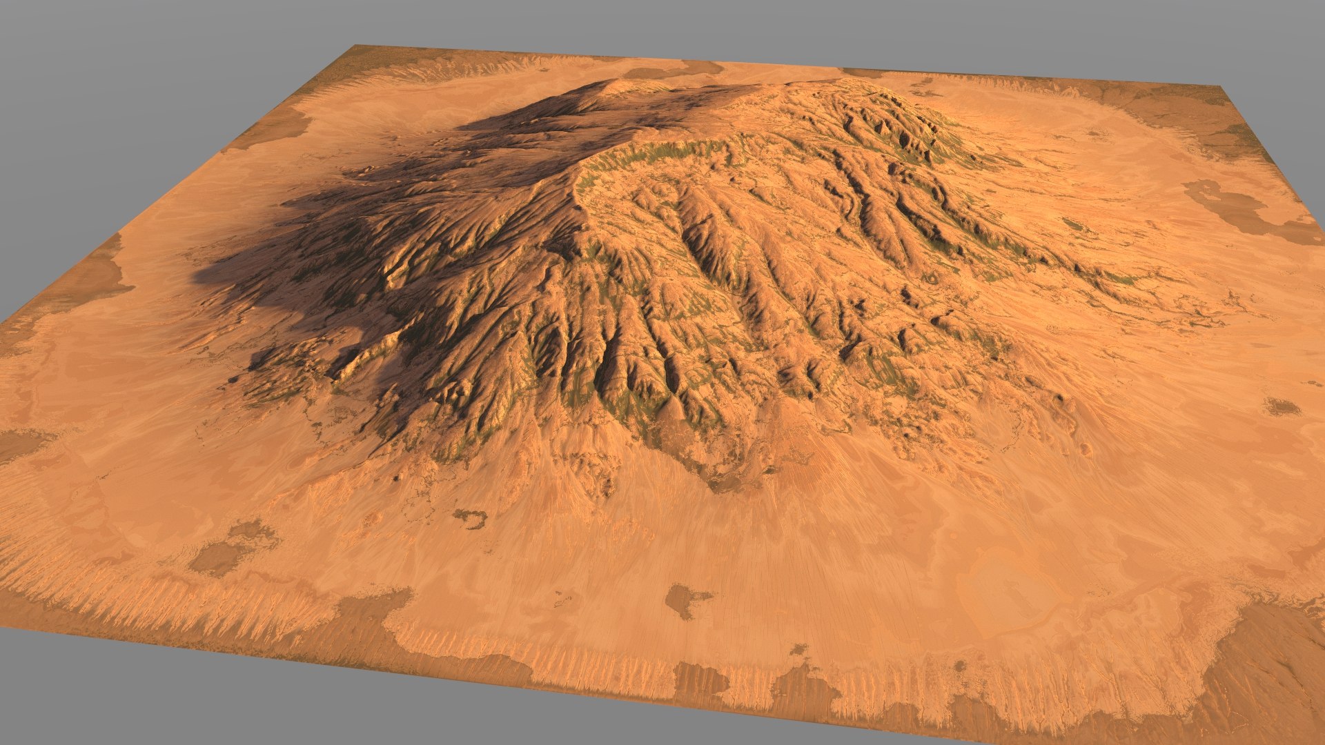 3D Desert Hill - TurboSquid 2258364