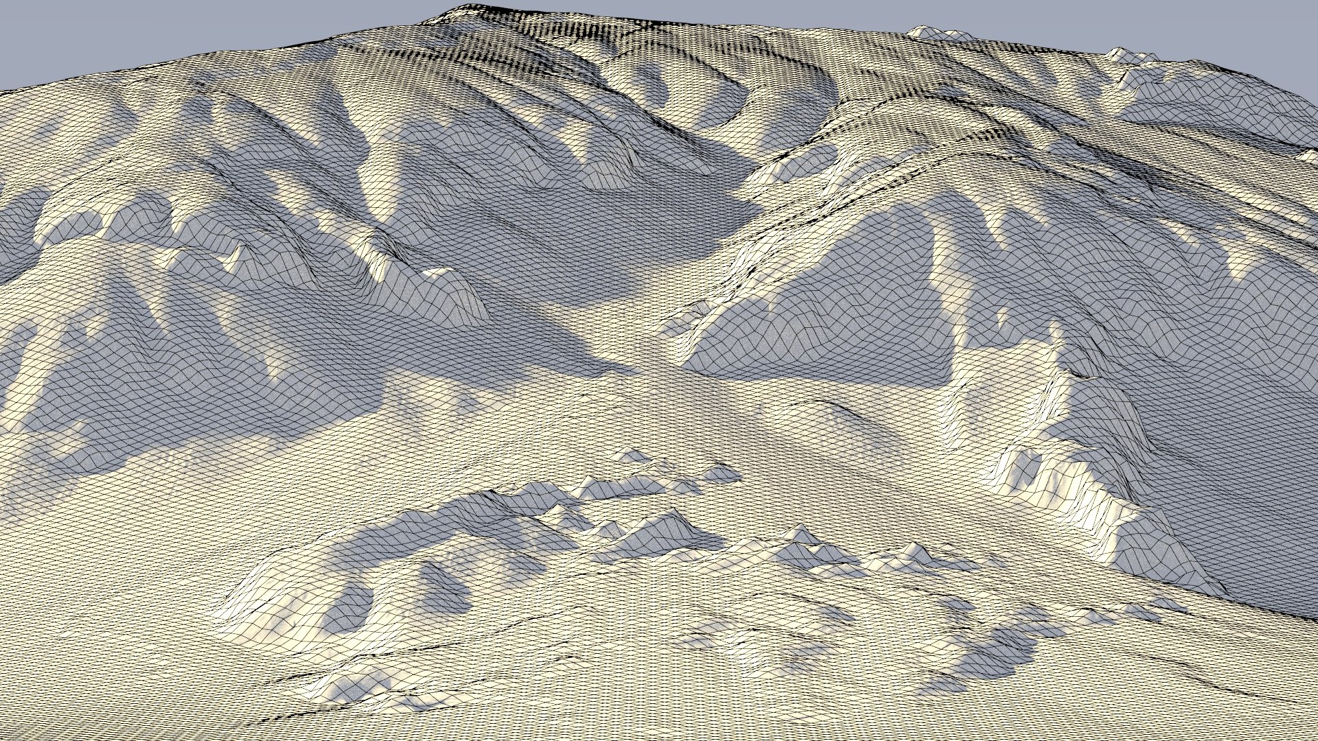 3D Desert Hill - TurboSquid 2258364