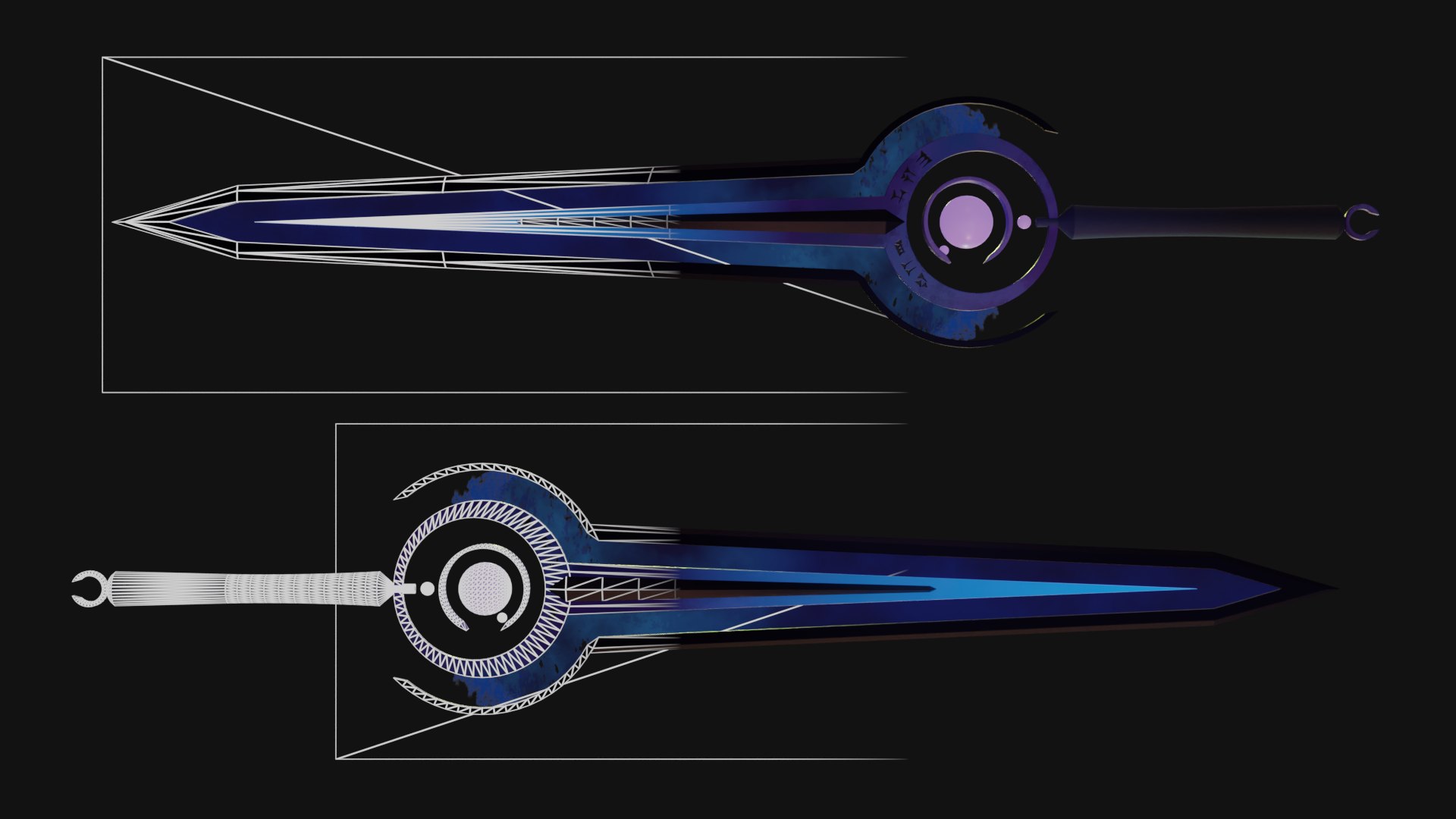 Fantasy Swords 3D Model - TurboSquid 2049142