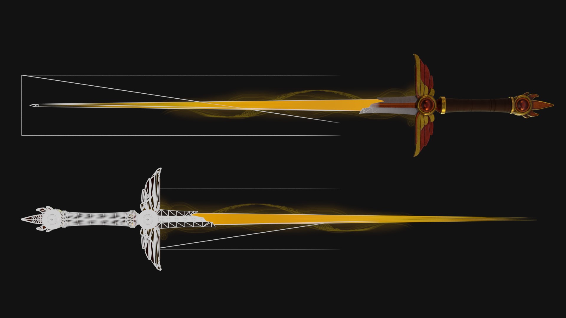 Fantasy Swords 3D Model - TurboSquid 2049142