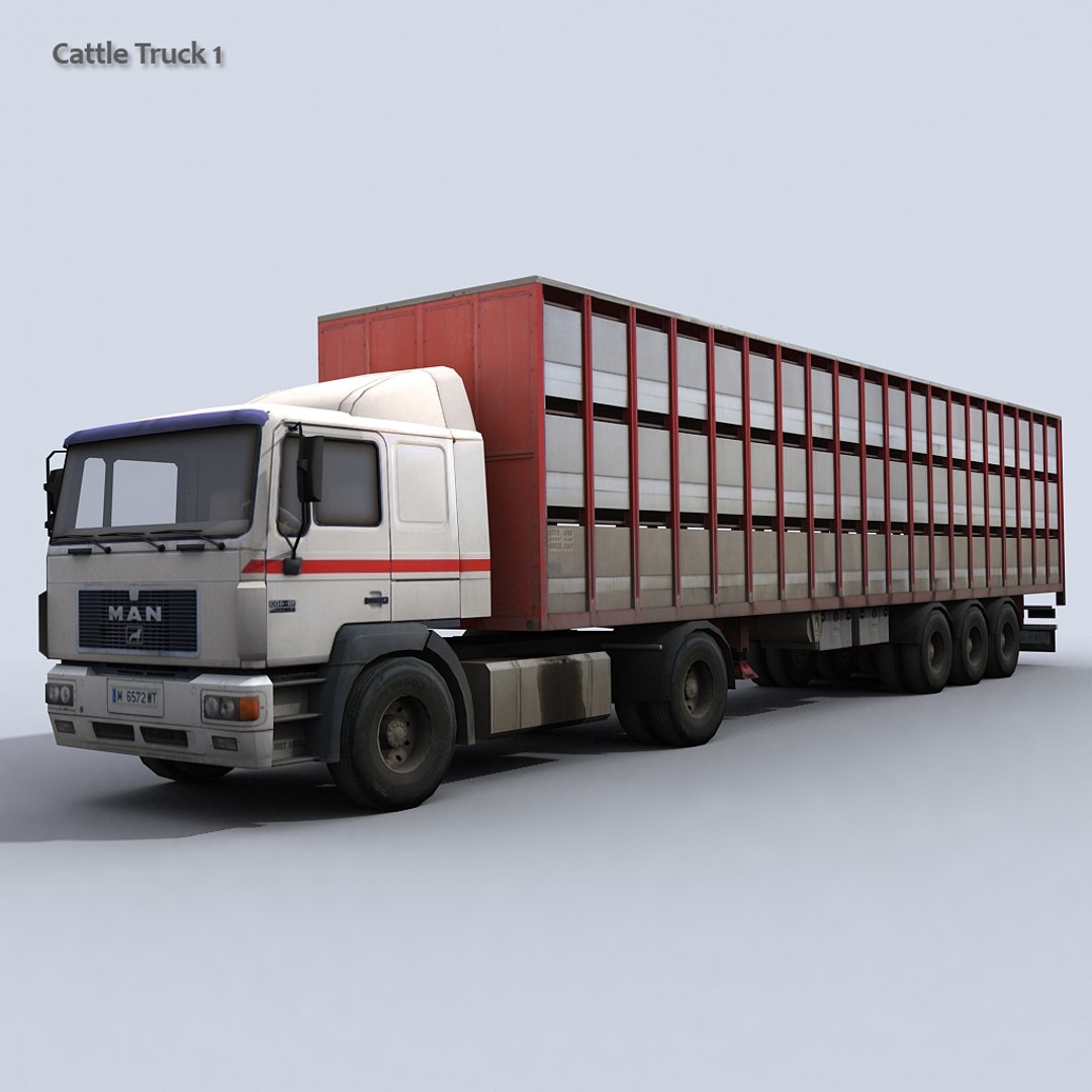 3d model realtime trucks vol 1
