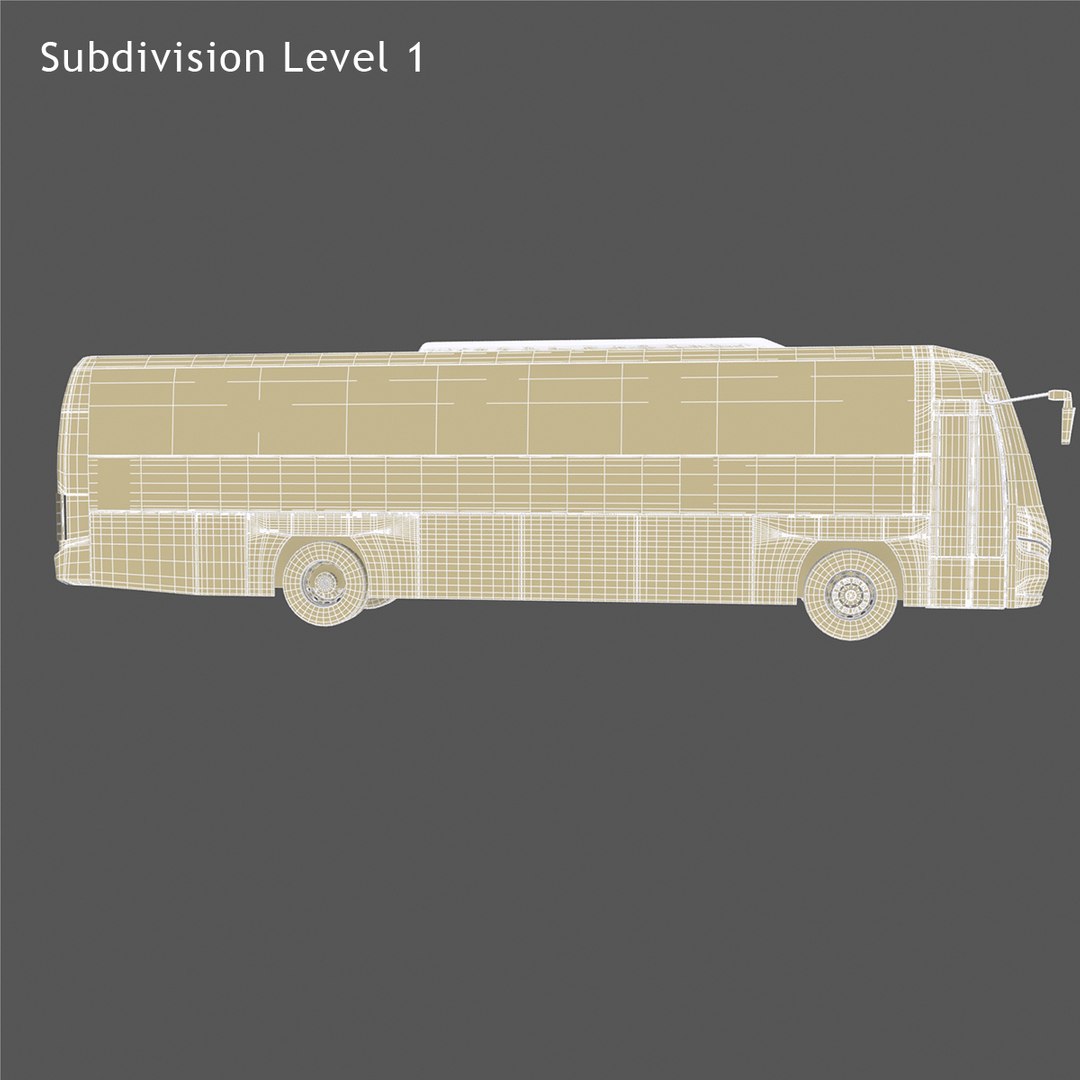 Santa Daewoo Bv115 Bus 3d Max