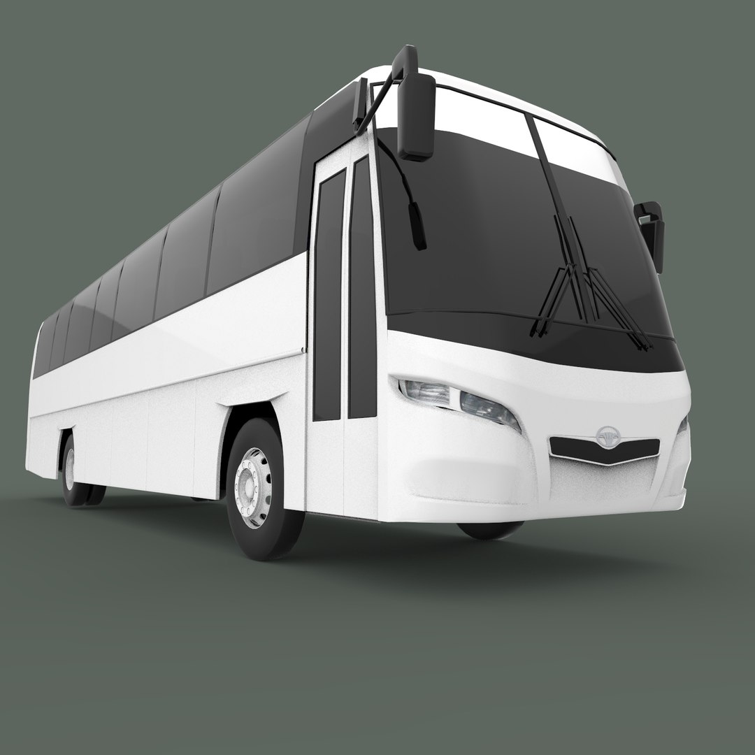 Santa Daewoo Bv115 Bus 3d Max