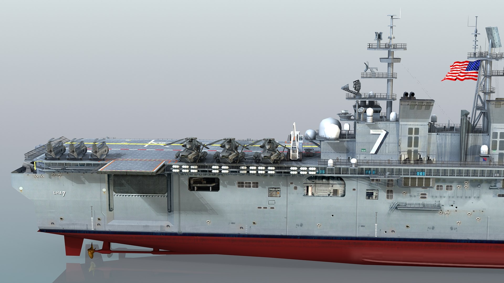 Uss tripoli model - TurboSquid 1521768