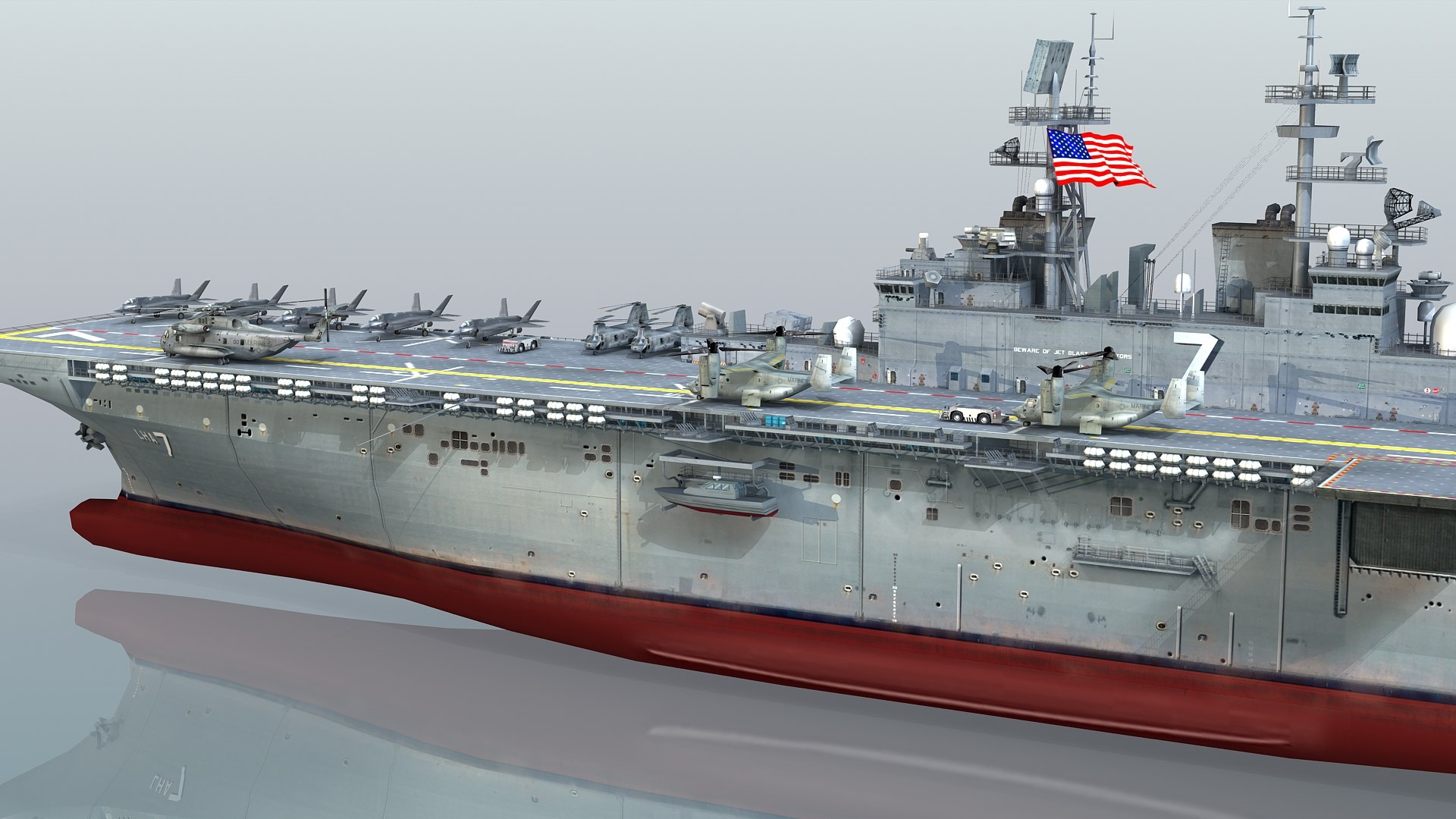 Uss tripoli model - TurboSquid 1521768