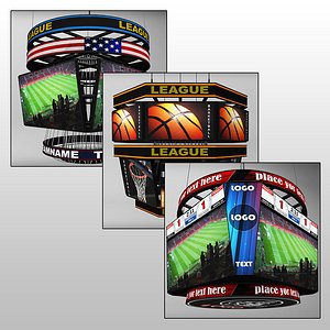 3D Scoreboard Models | TurboSquid