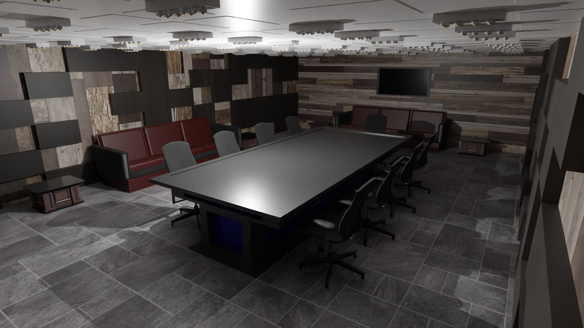 Conference Room 3D Model - TurboSquid 2177219