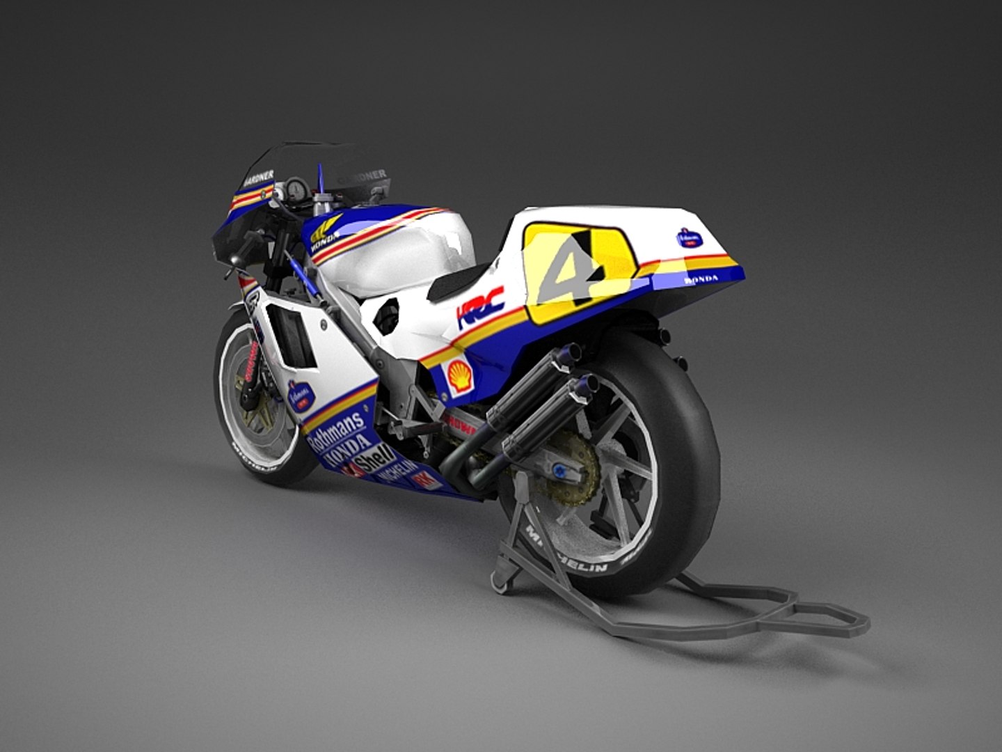Honda nsr 3D model - TurboSquid 1313494