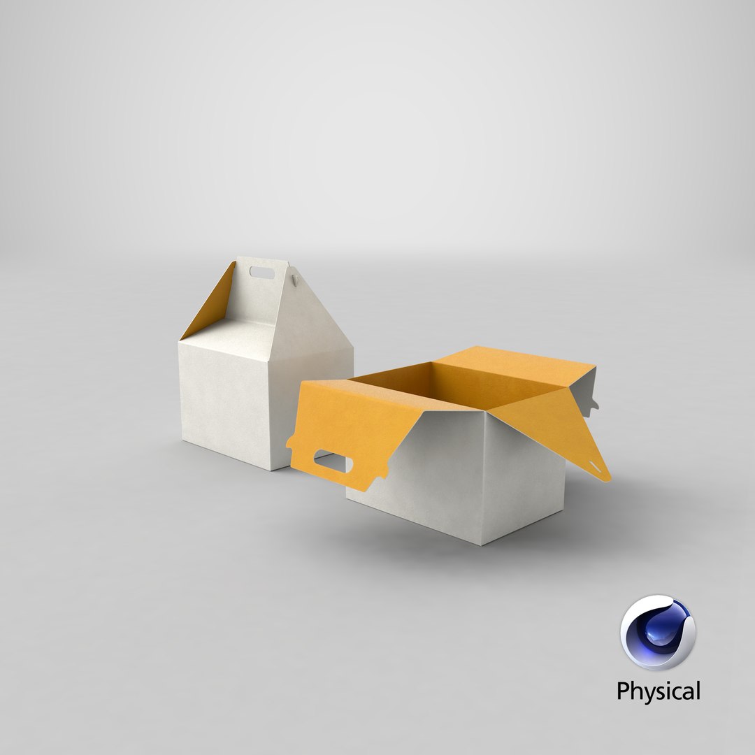 Food Box 01 Set 3D model - TurboSquid 1783887