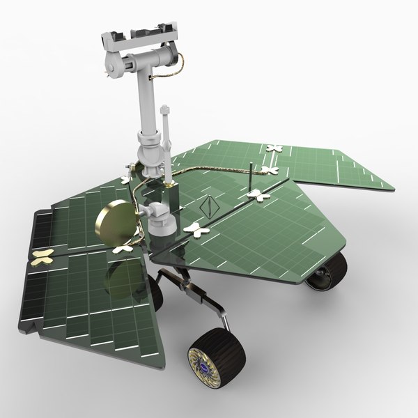 mars rovers 3d model