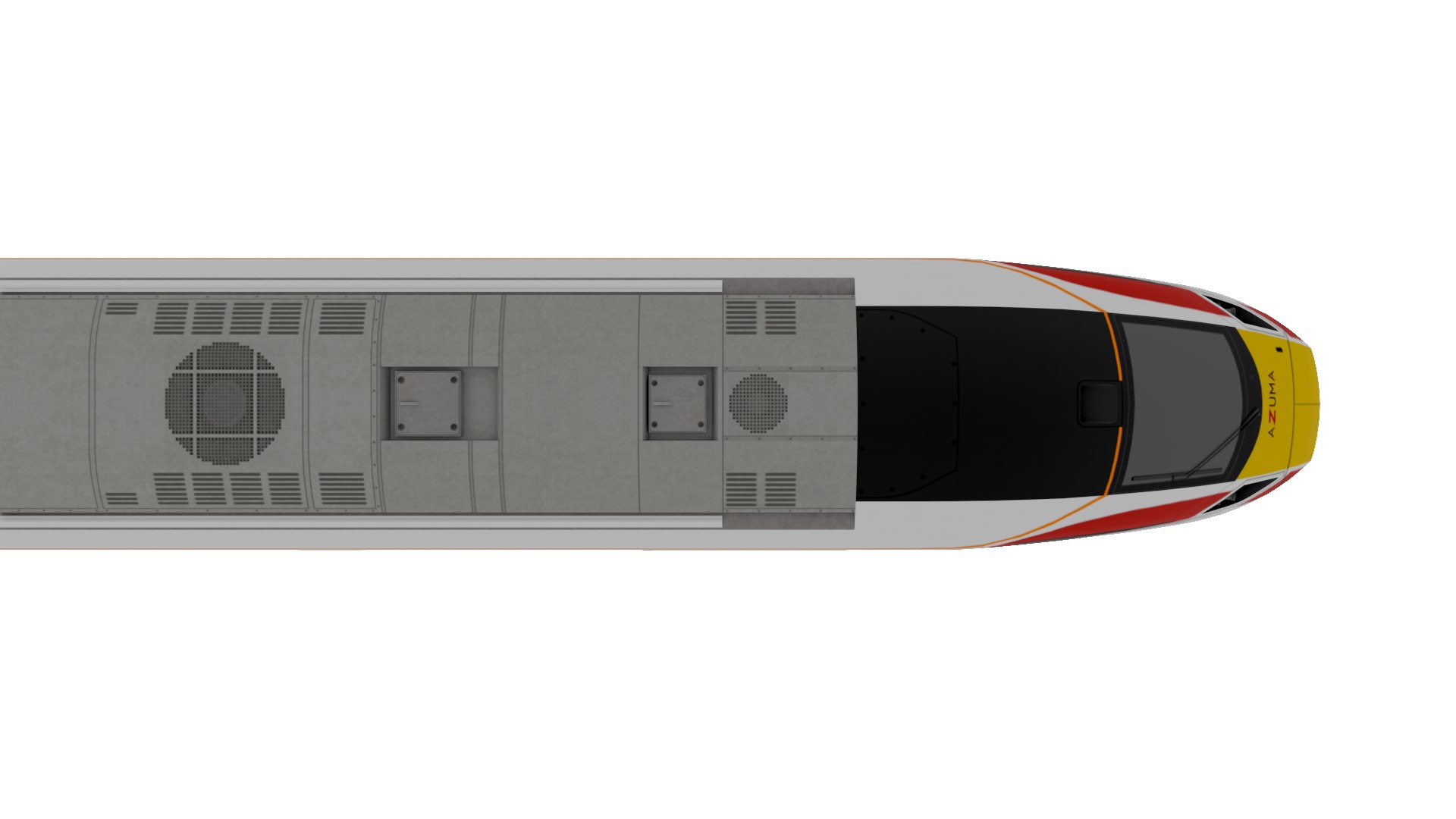 3D Model Fast Train - TurboSquid 2377483