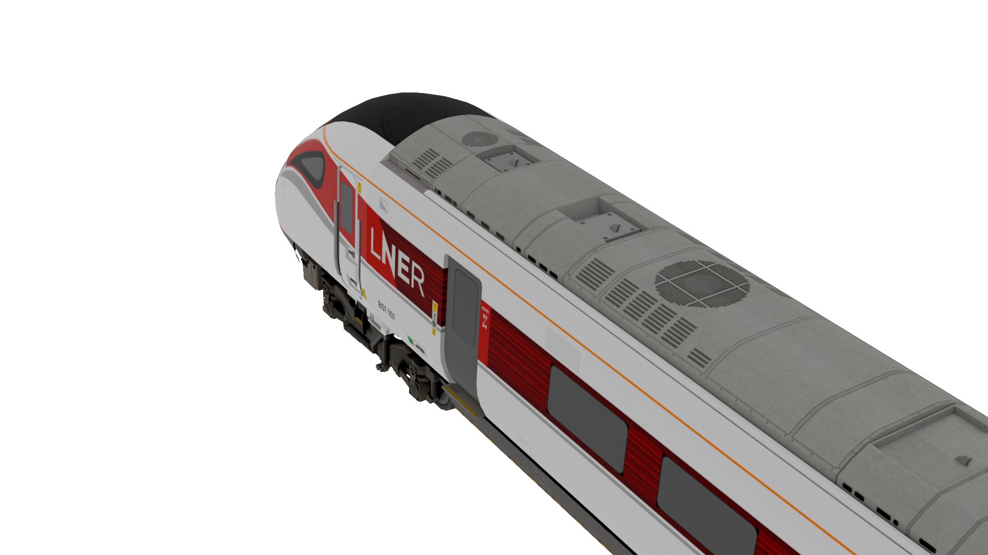 3D Model Fast Train - TurboSquid 2377483