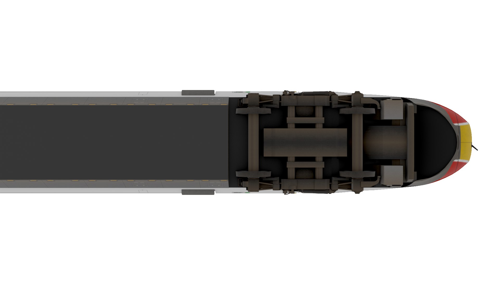 3D Model Fast Train - TurboSquid 2377483