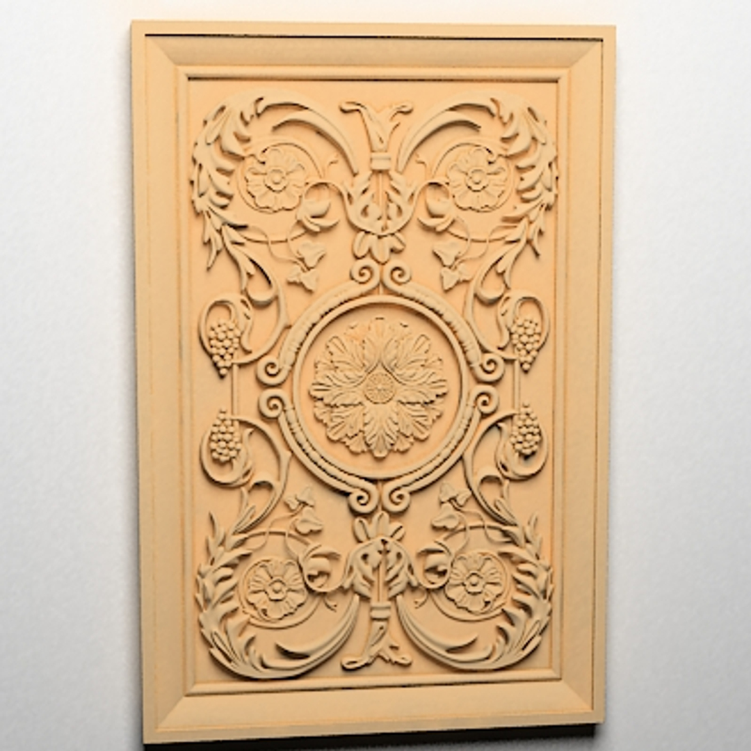 c4d classical interior wall