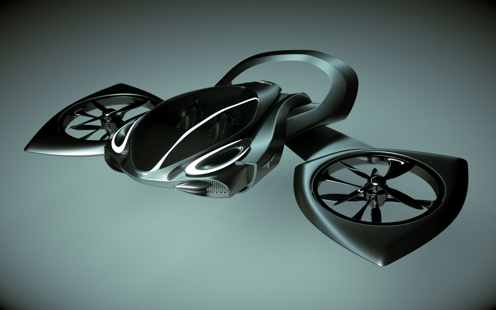 3D 20 1 Cool Hover Car Model - TurboSquid 1540298