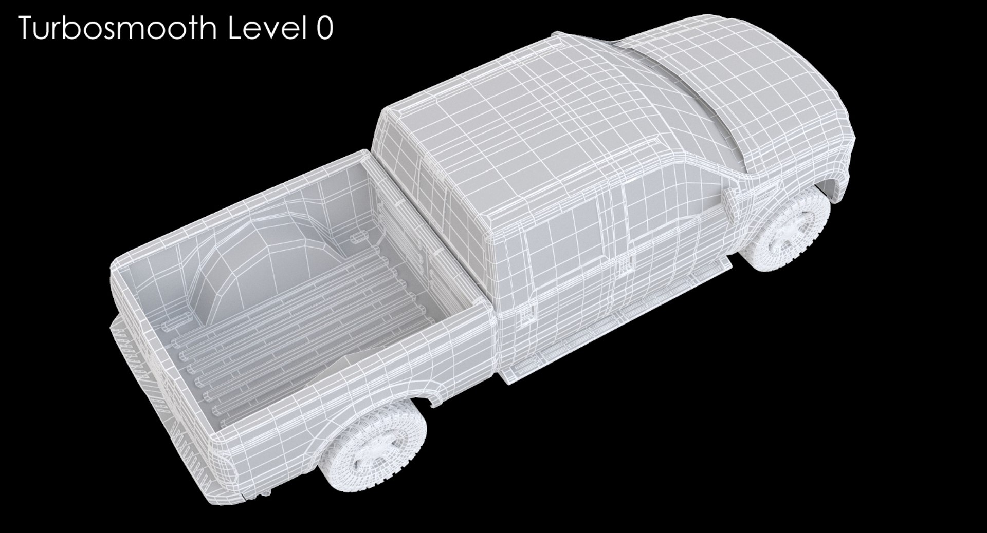 Pickup F-250 Crew Cab 3D Model - TurboSquid 1384461