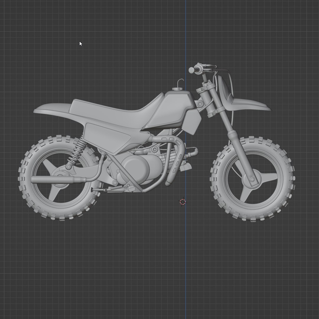 YAMAHA PW 50 3D Model - TurboSquid 2113499