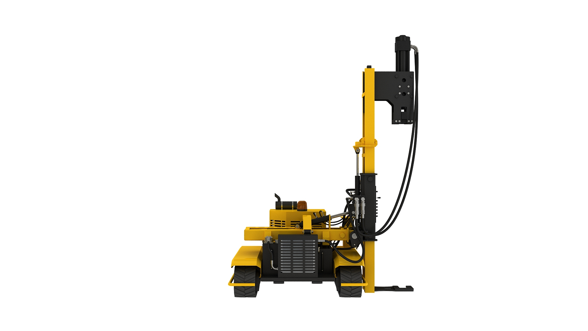 Pile Driver Machine 3D - TurboSquid 1661708