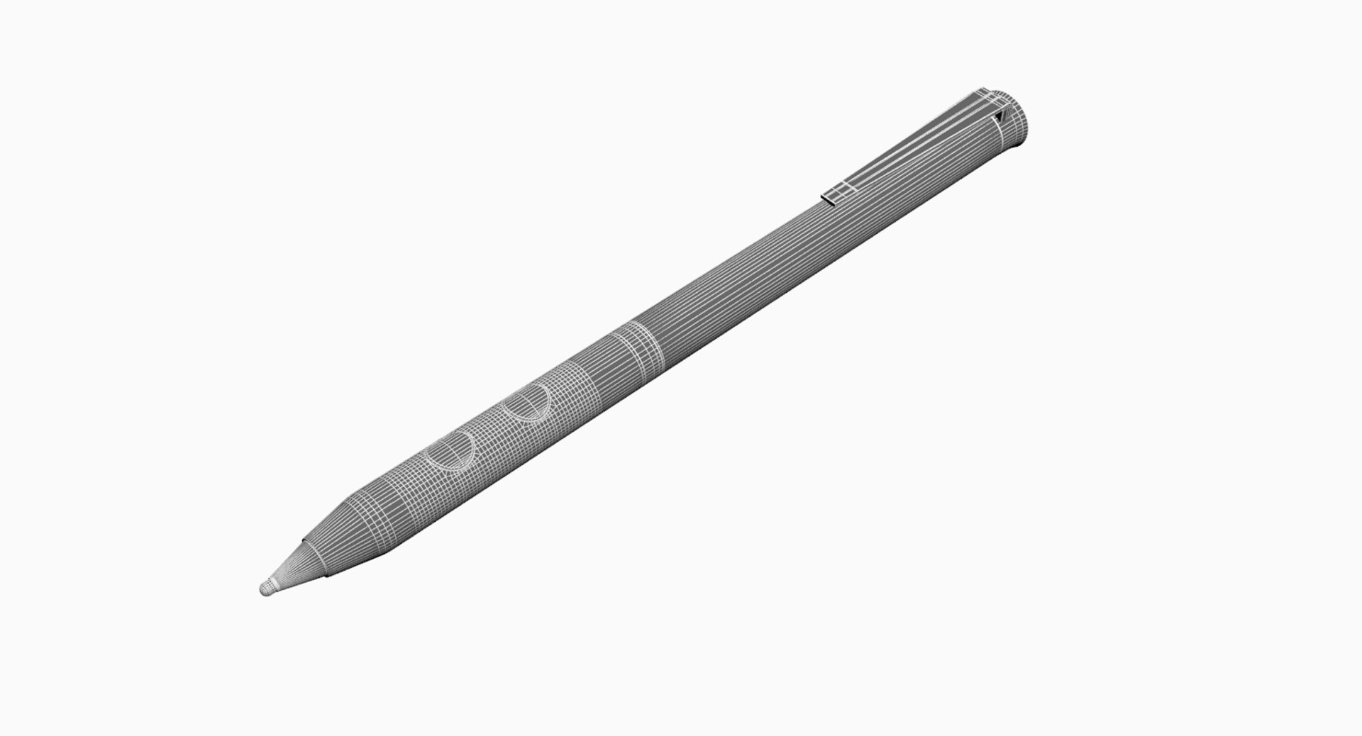 3D model tablet stylus pen - TurboSquid 1390341