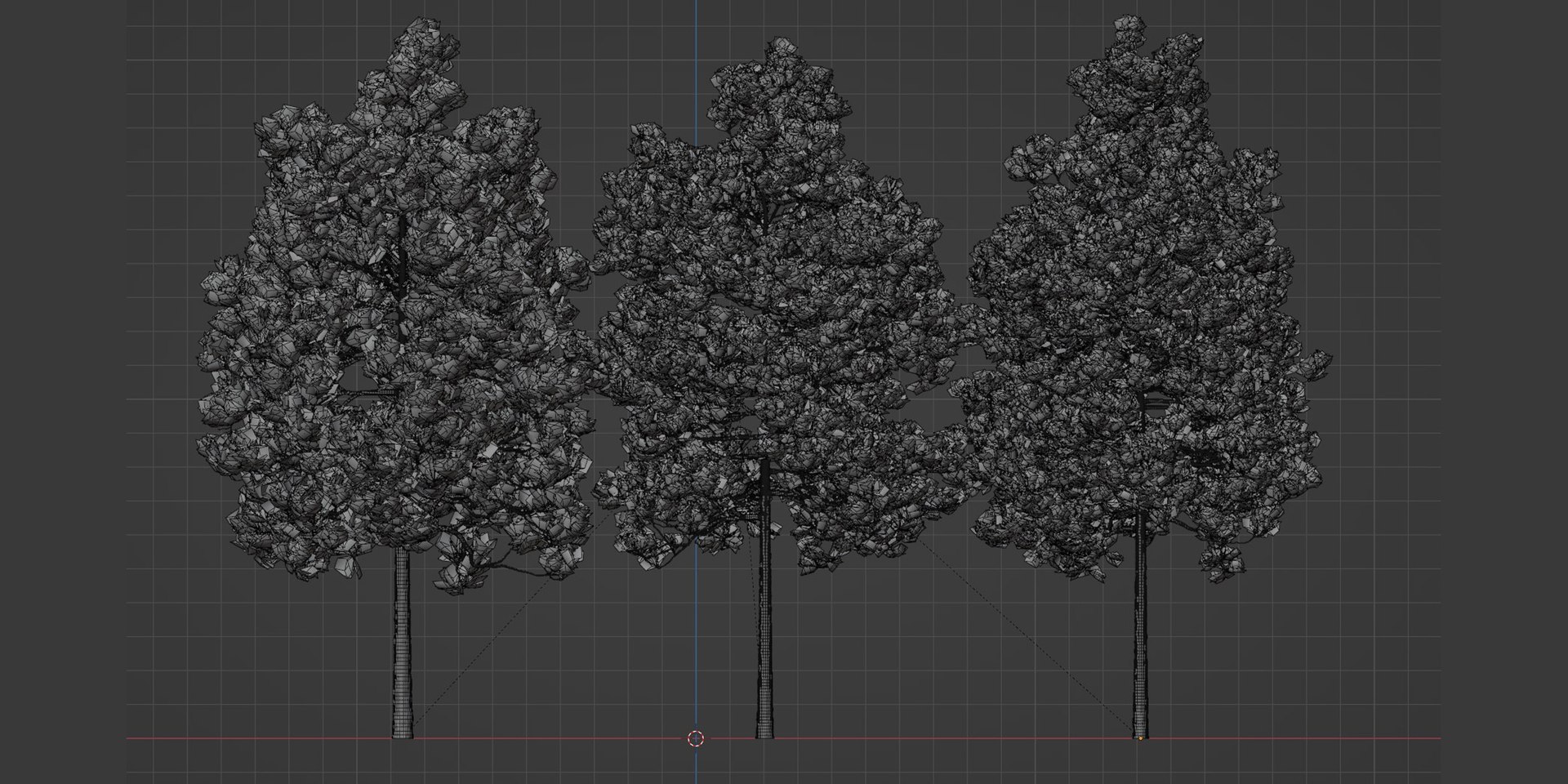 3D Pine Trees Collection Vol 51-Blender Model - TurboSquid 2117624