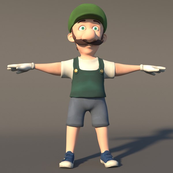 Luigi 3D Models for Download | TurboSquid