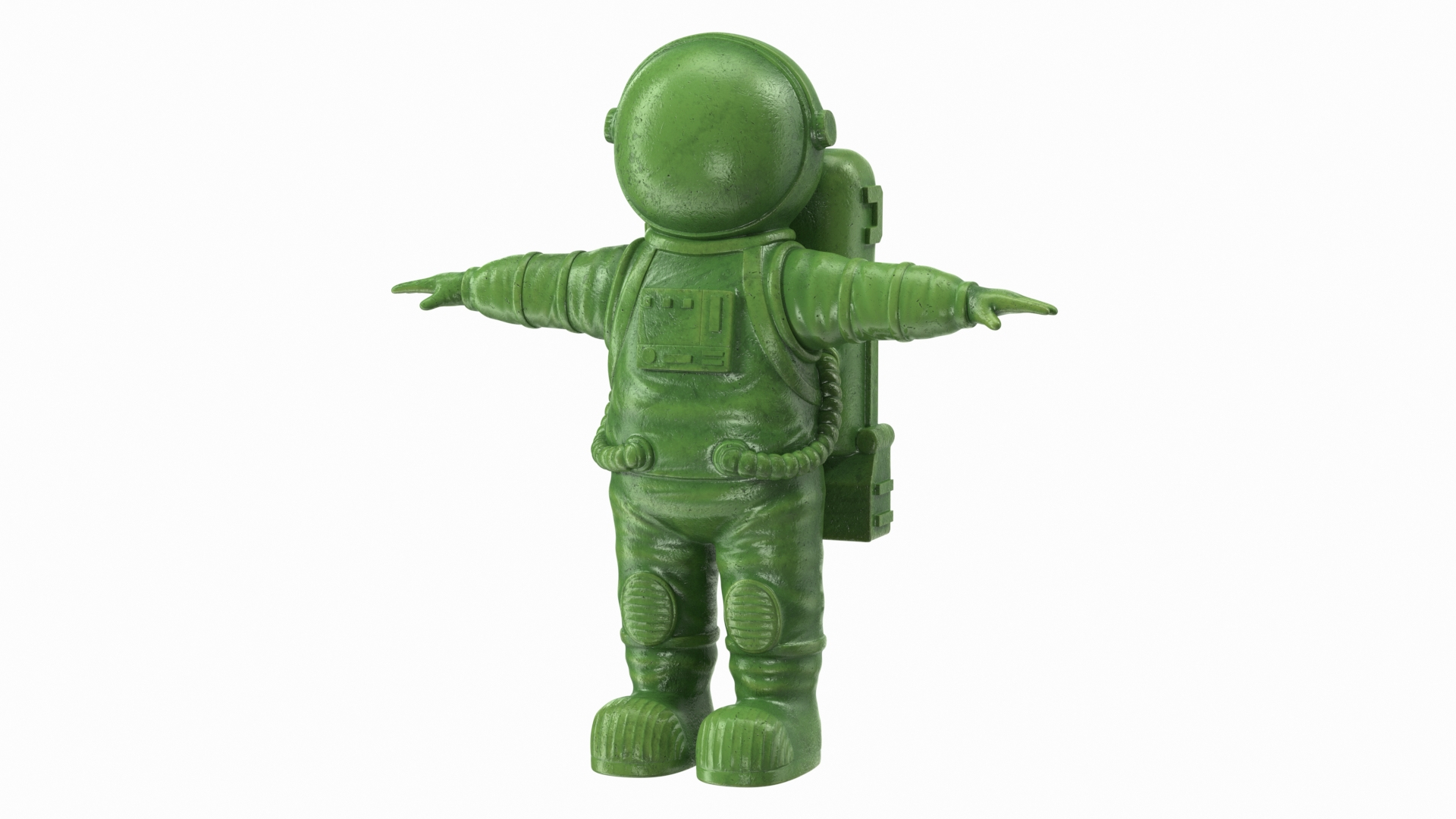t posing astronaut