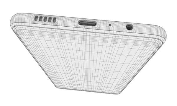 Samsung Galaxy M52 Black 3D model - TurboSquid 1790598