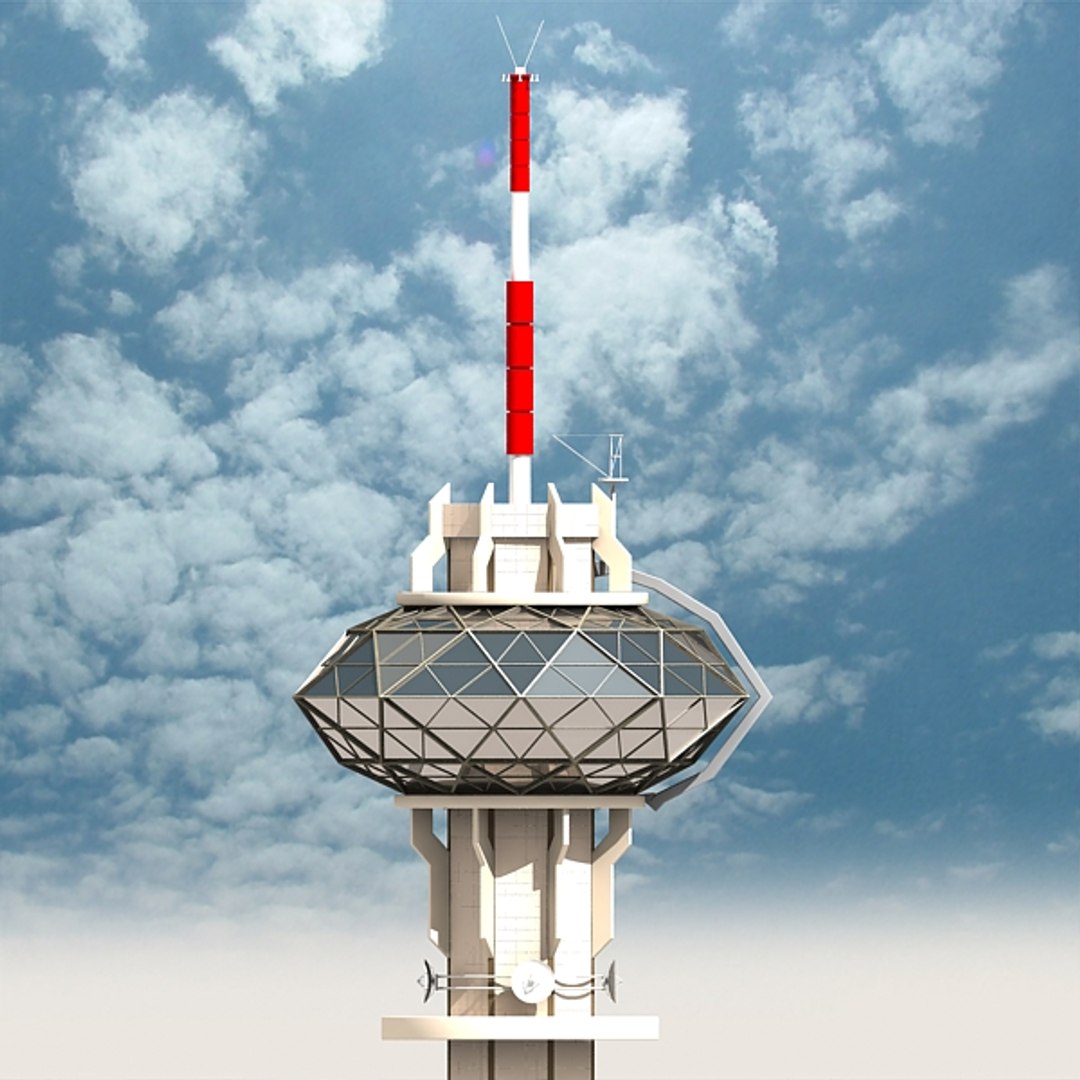 3d Television Tower 8