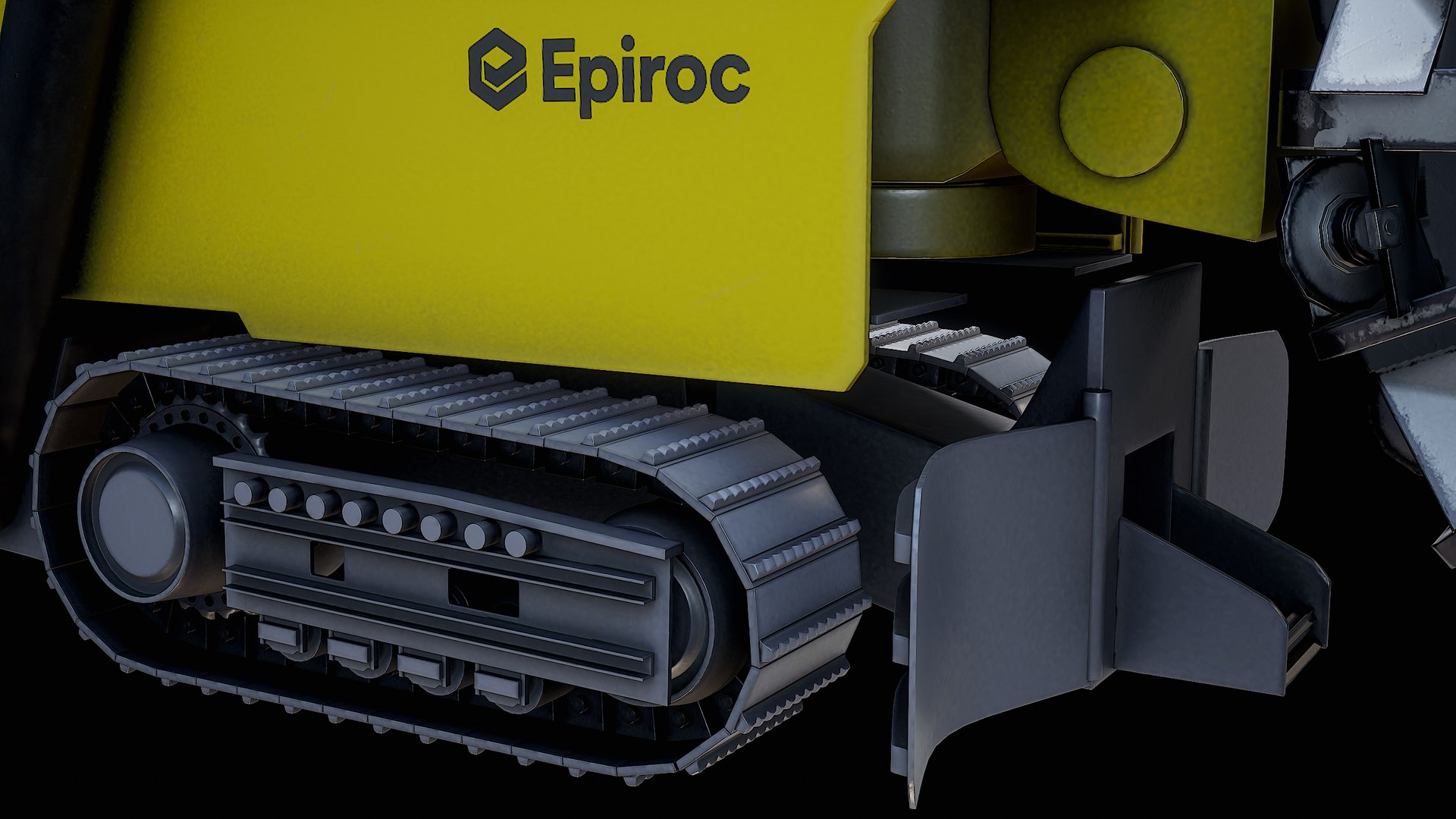 Mobile Miner Epiroc 40V Clear PBR 3D - TurboSquid 2058113