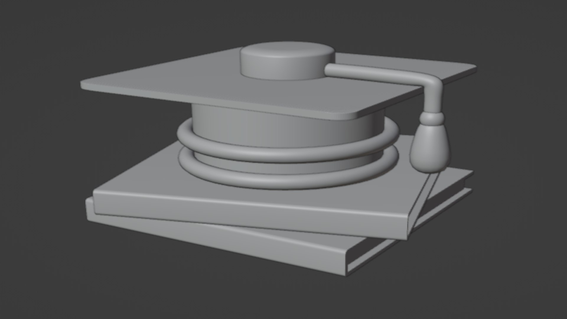 3D Education Shape Icon - TurboSquid 2127202