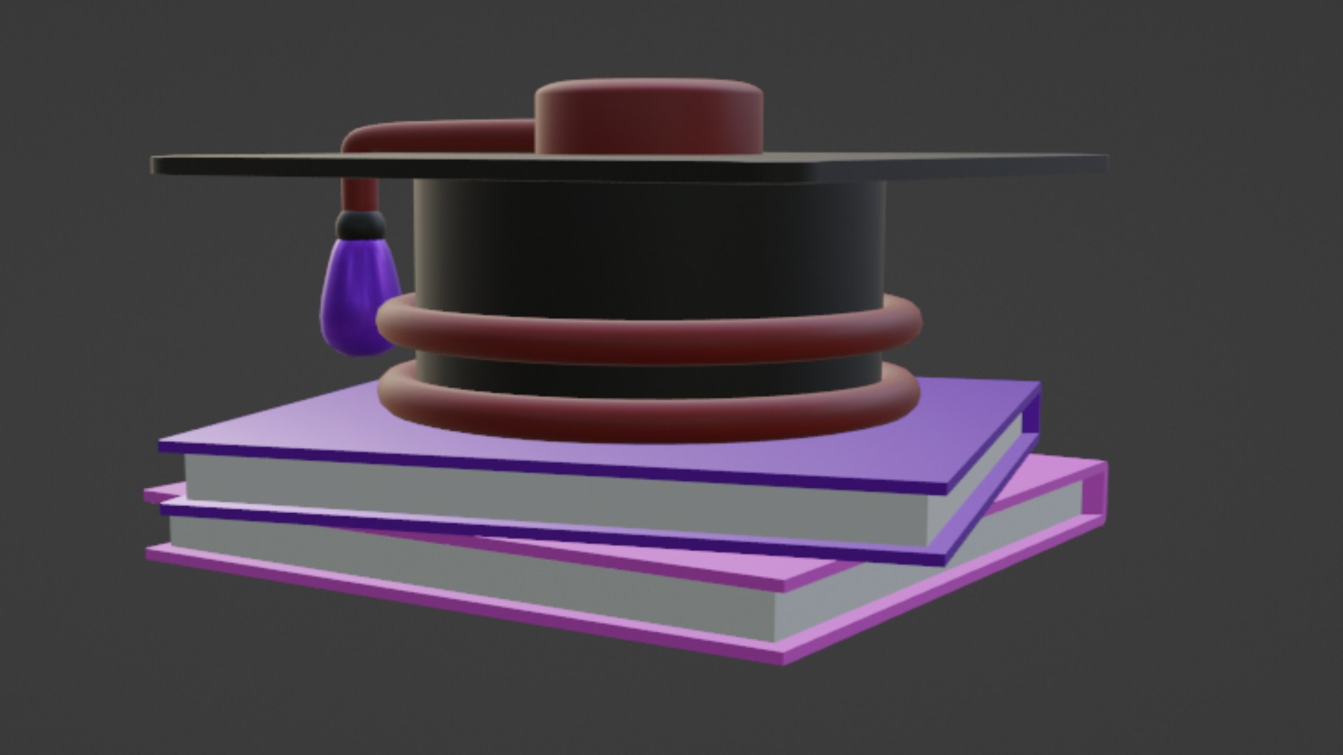 3D Education Shape Icon - TurboSquid 2127202
