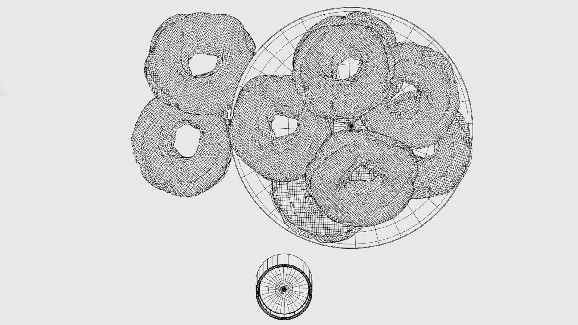 3D Model Donuts - TurboSquid 1825167