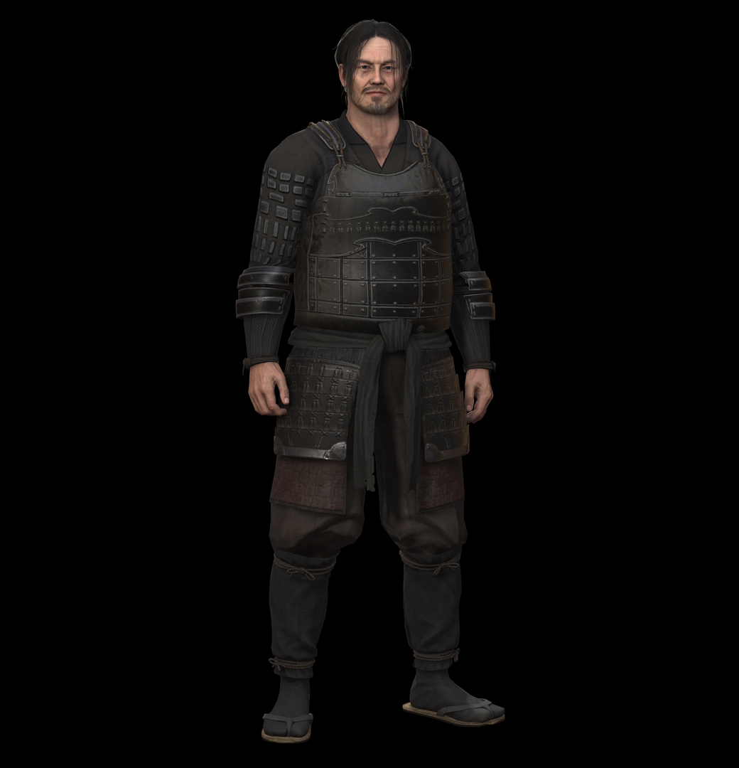 Samurai Model - TurboSquid 2075191