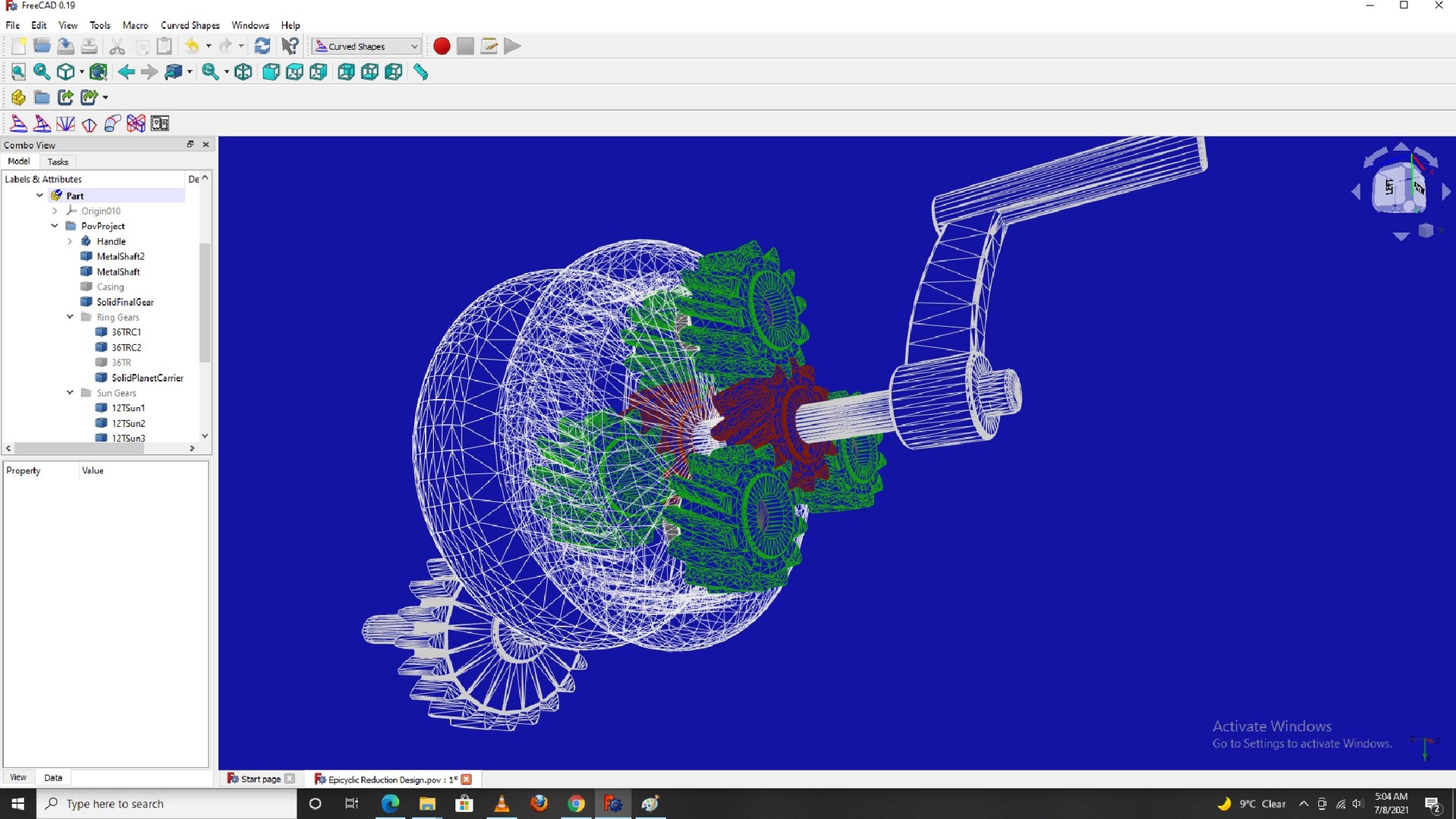 Planetary Gears 3D Model - TurboSquid 1757171